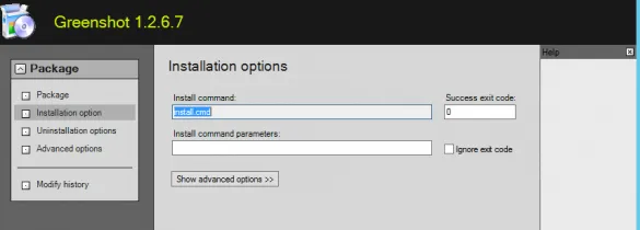 Deploy Greenshot (open source application) with Specops Deploy / App