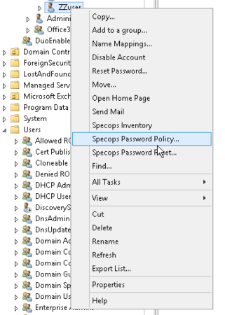 Impact of running Specops Password Policy on Active Directory - Specops ...